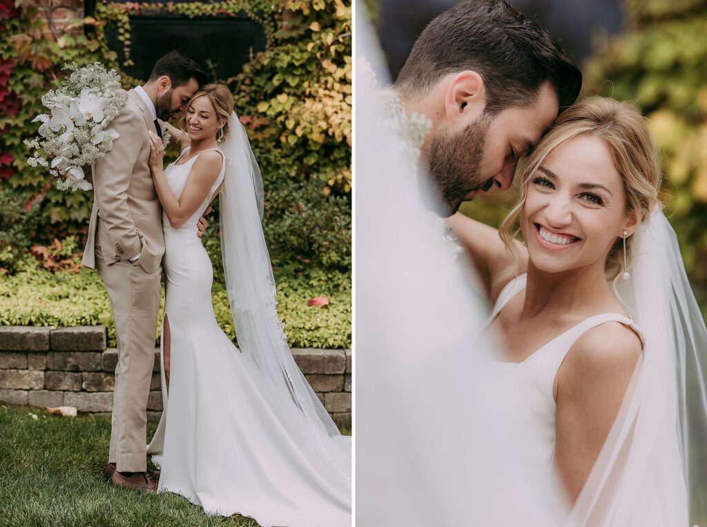 Alex and Megan | Fall Wedding | The Collins Off Main Clocktower ...